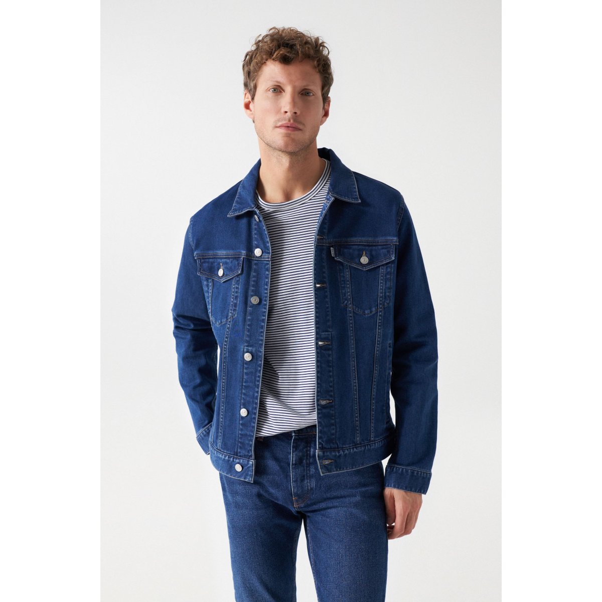 DENIM JACKET REGULAR - SALSA JEANS