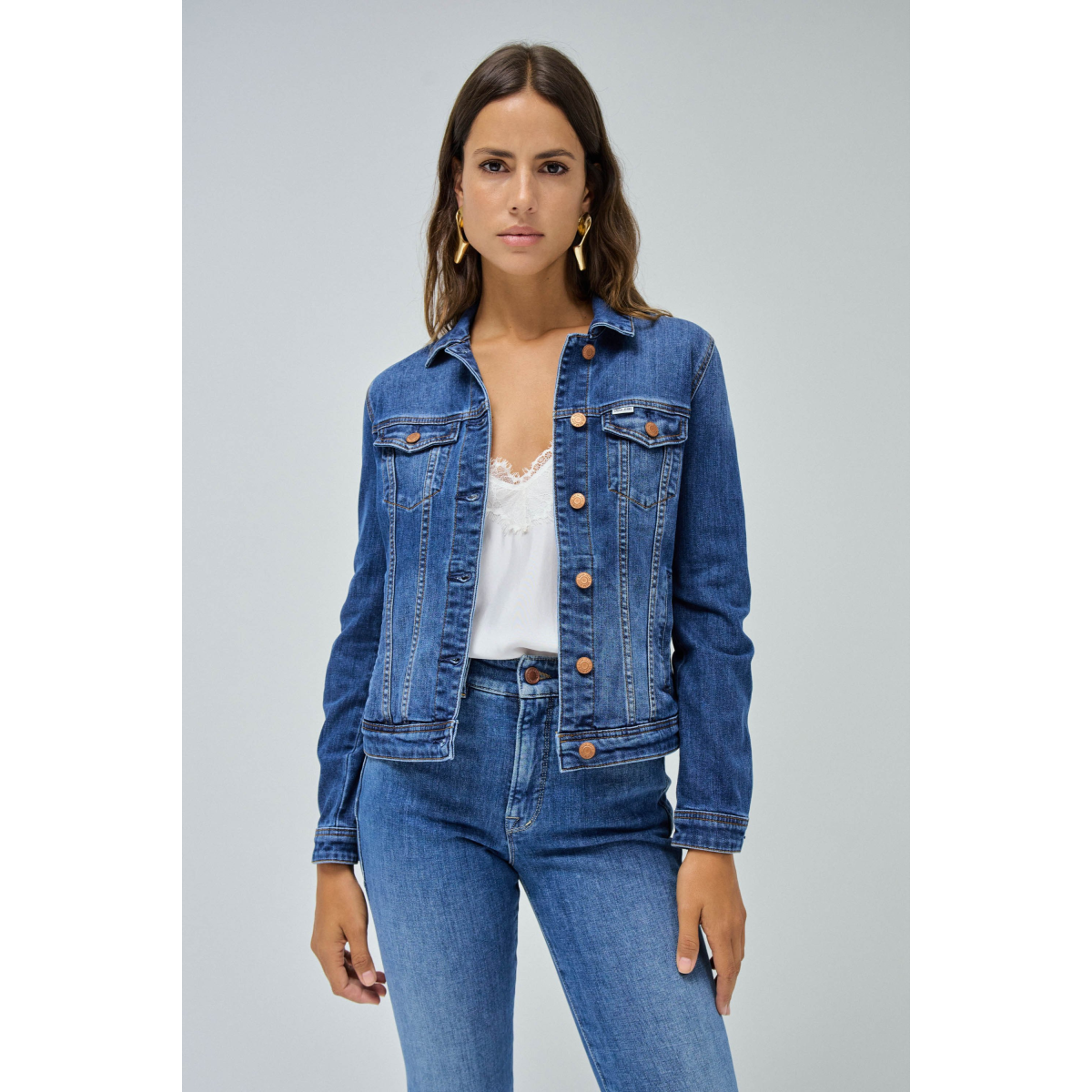 DENIM JACKET SKINNY - SALSA JEANS